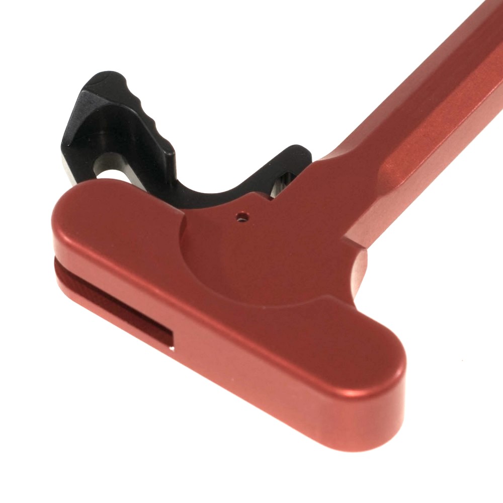 Red Anodized AR-15 Charging Handle – www.GunGear.ca
