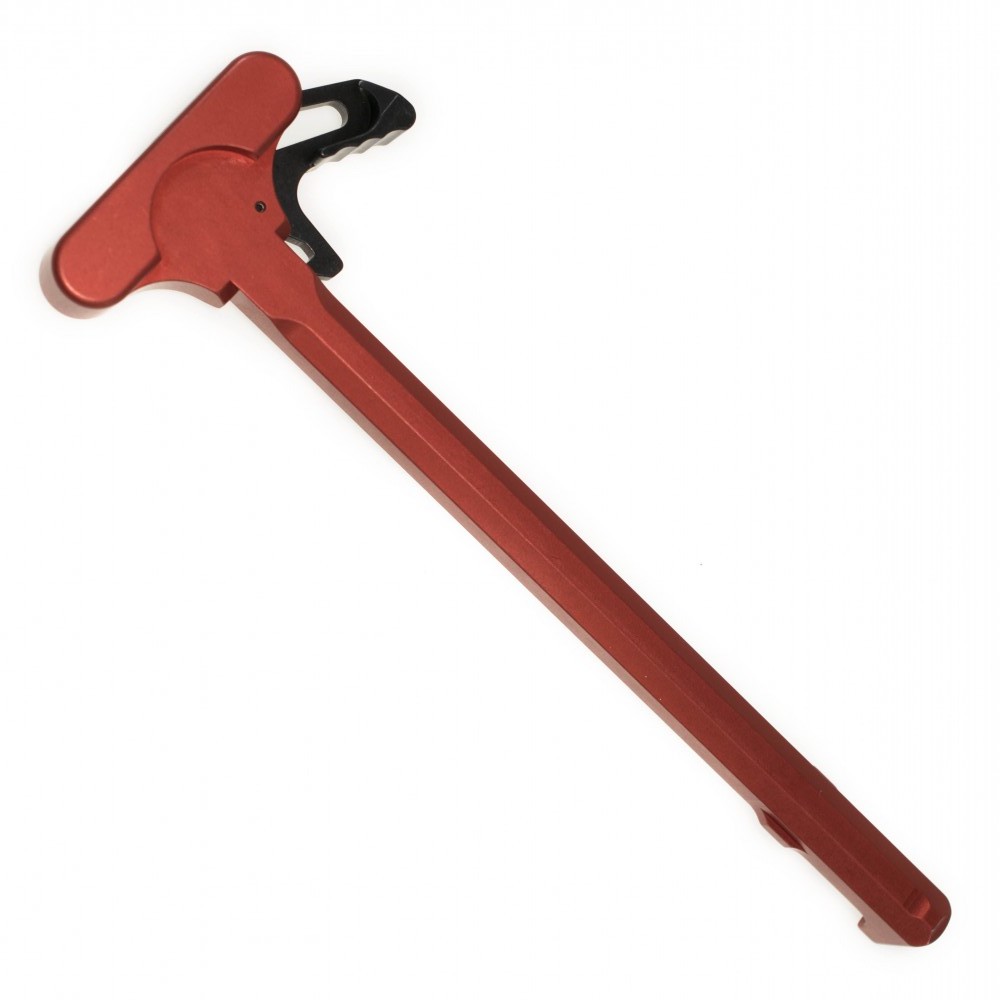 Red Anodized AR-15 Charging Handle – www.GunGear.ca